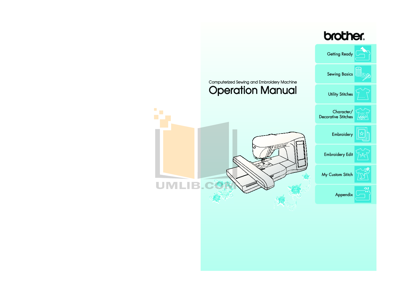 Download free pdf for Brother Innov-is 1500D Sewing Machines Other manual