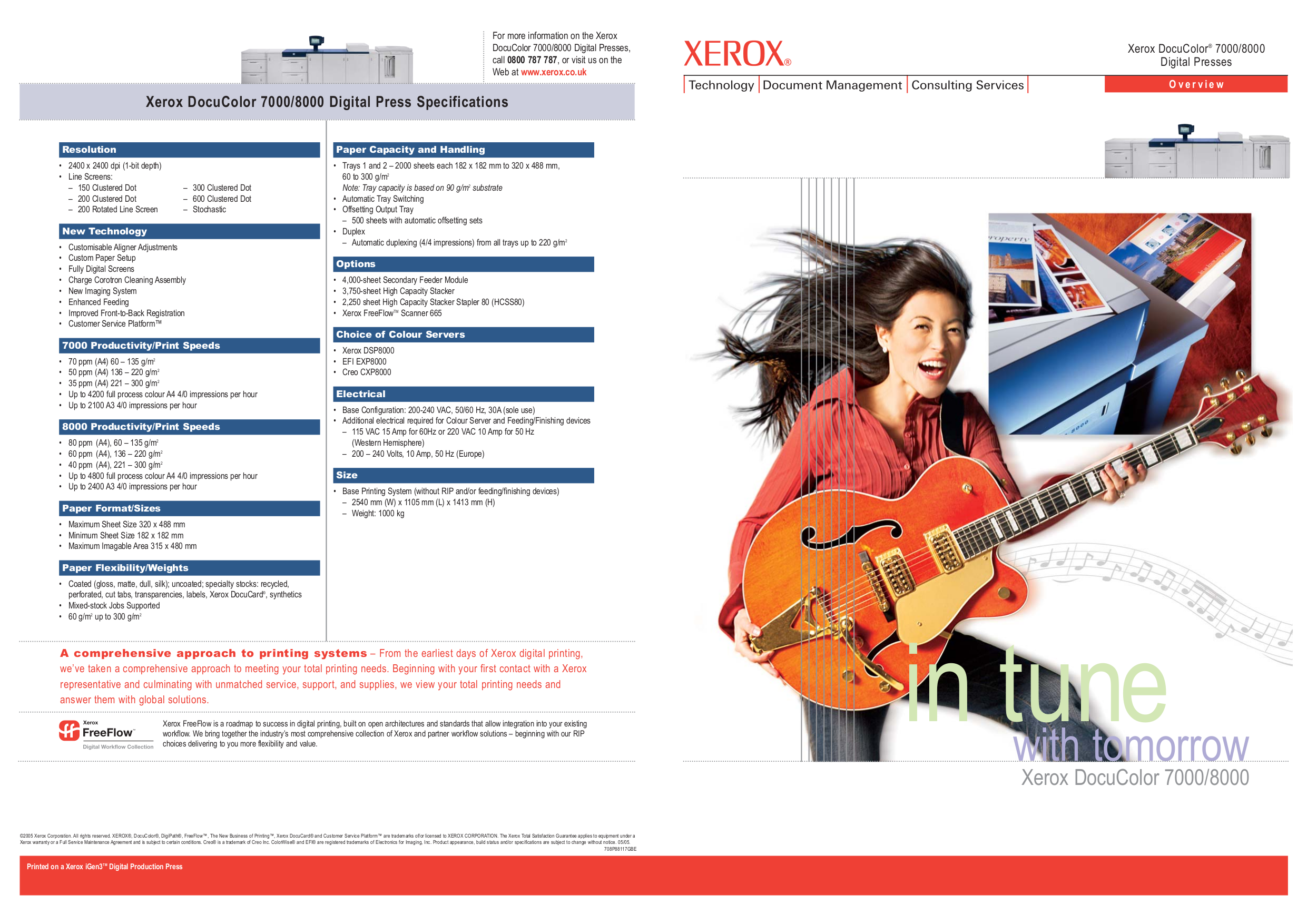 PDF manual for Xerox Copier DocuColor 40