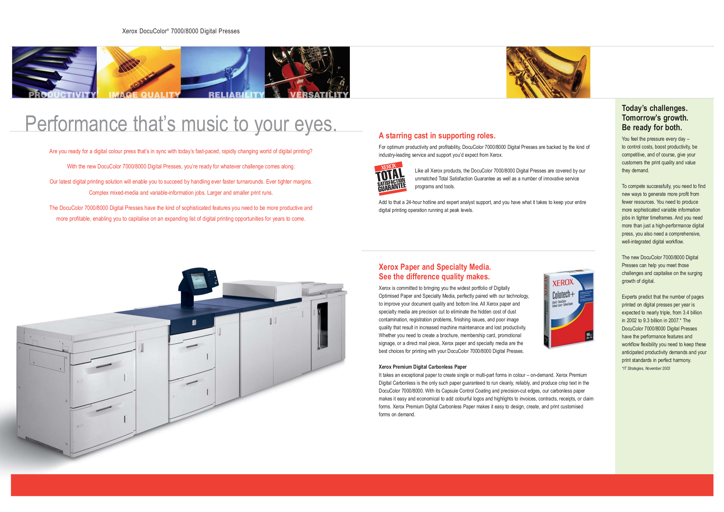 PDF manual for Xerox Copier DocuColor 40