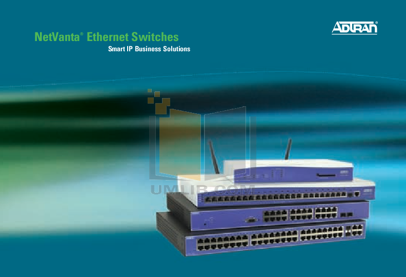 Download free pdf for ADTRAN NetVanta 1234 PoE Switch manual