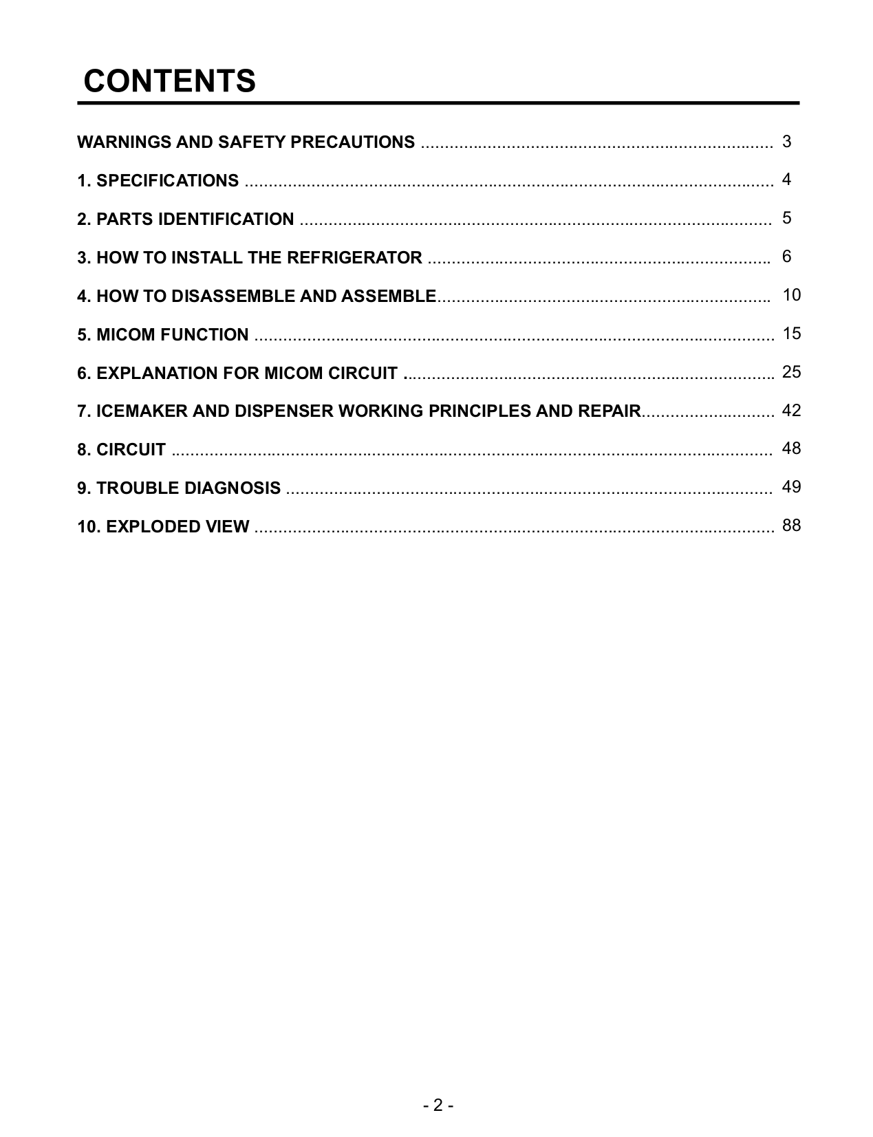 PDF manual for LG Refrigerator LSC27910TT