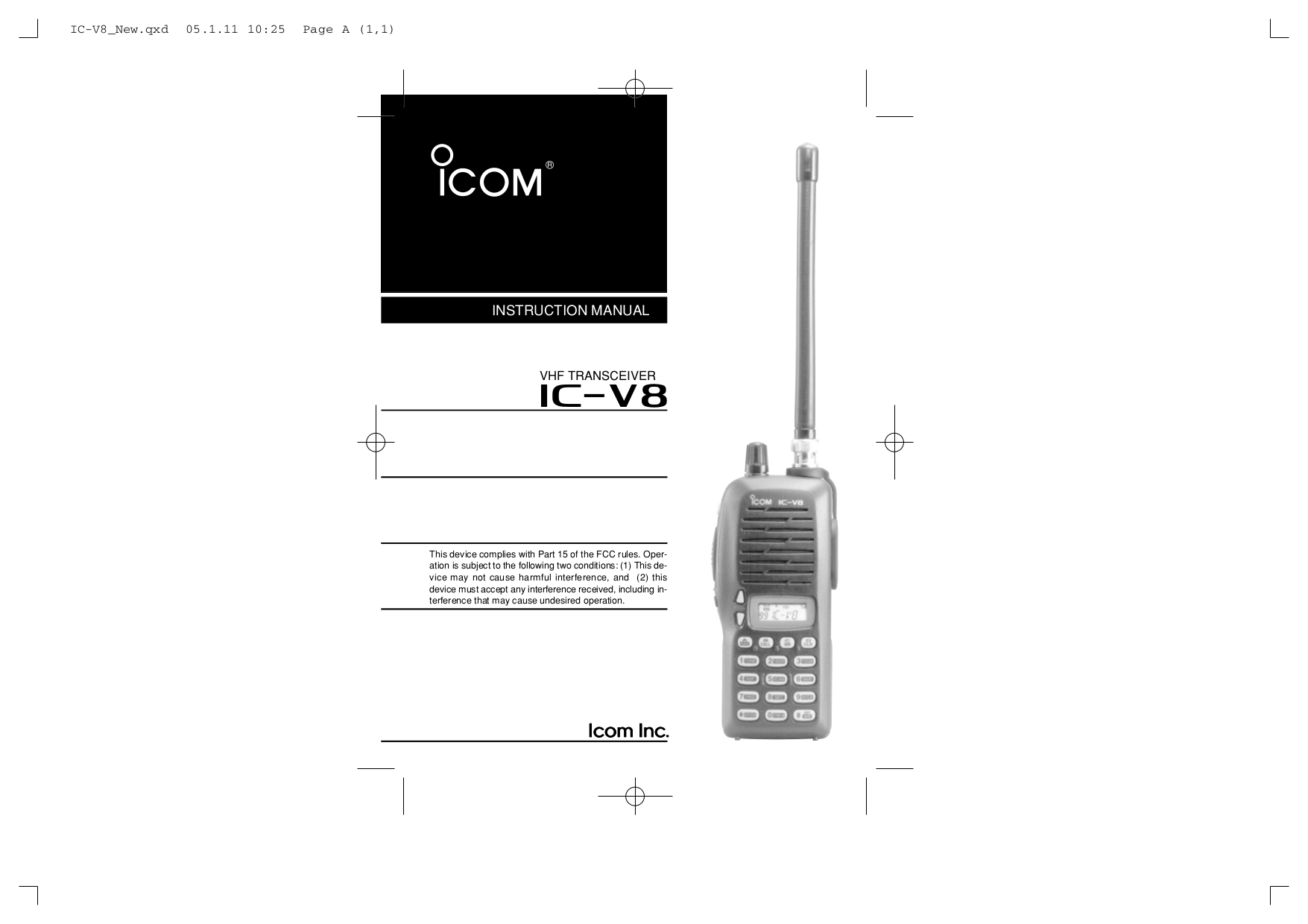Download free pdf for ICOM BC-137 Desktop Charger Other manual