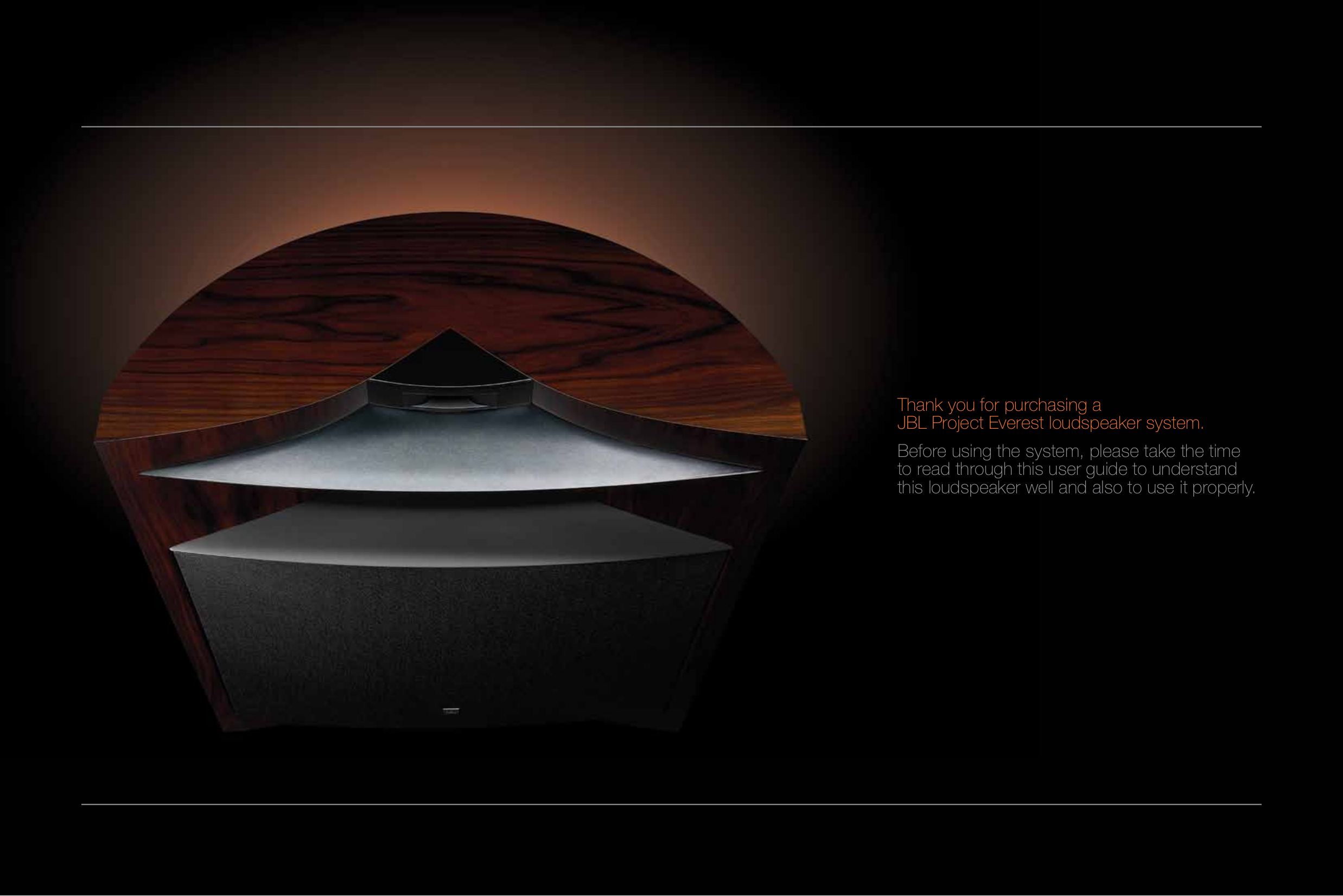 PDF manual for JBL Speaker Ranger Paragon