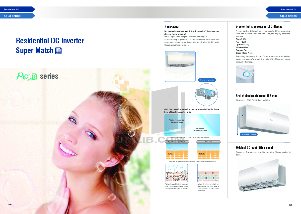 PDF manual for Haier Air Conditioner AD282AMEAA