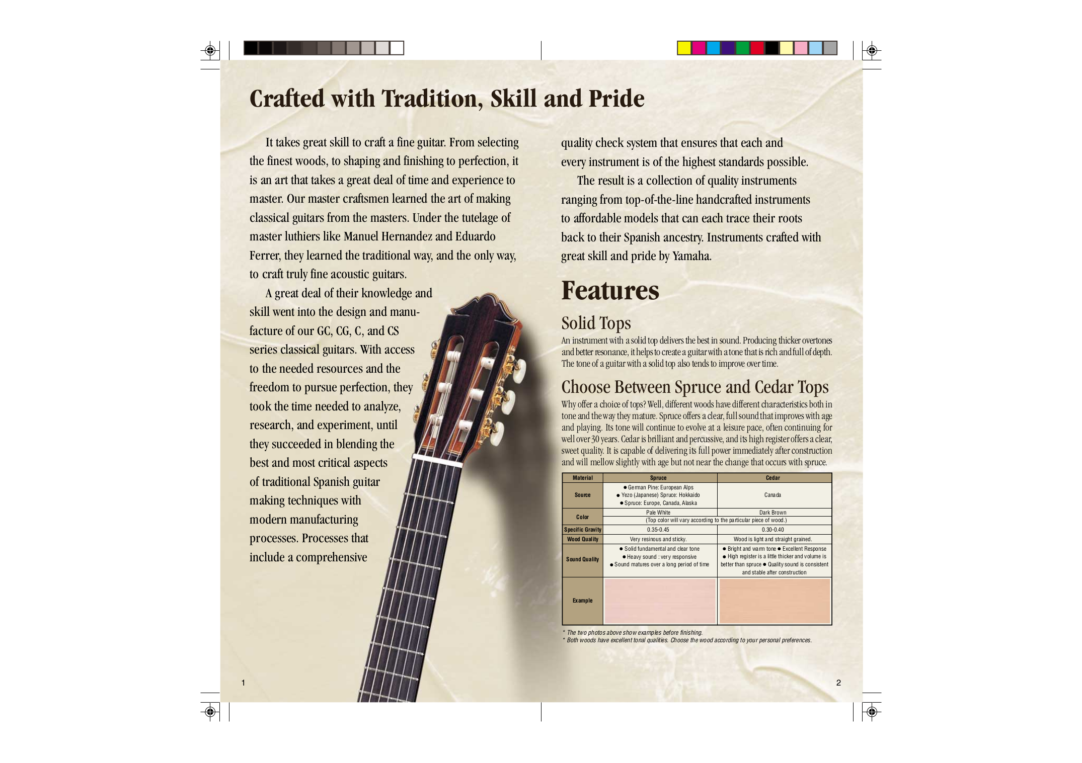 PDF manual for Yamaha Guitar GC41