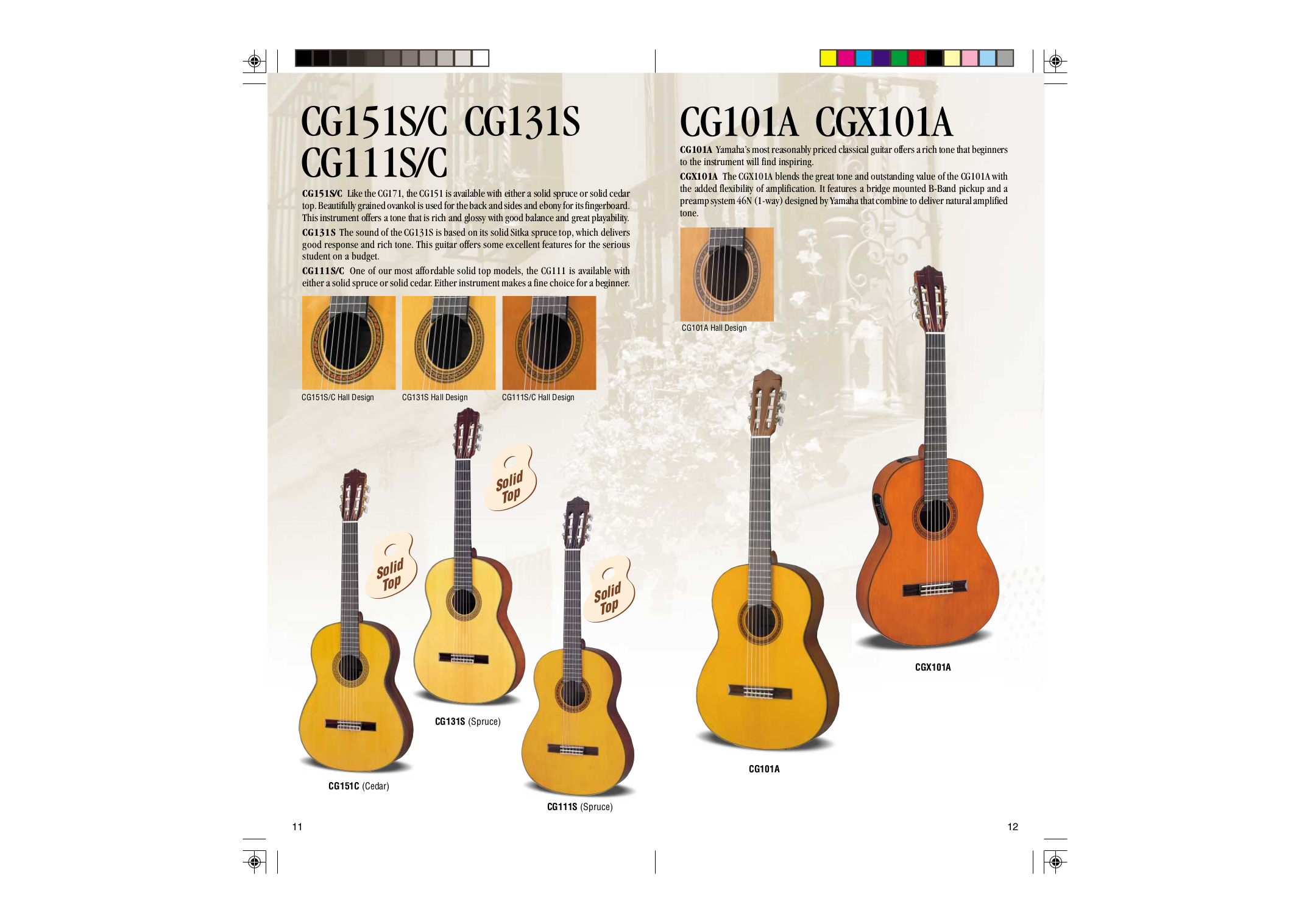 PDF manual for Yamaha Guitar GC41
