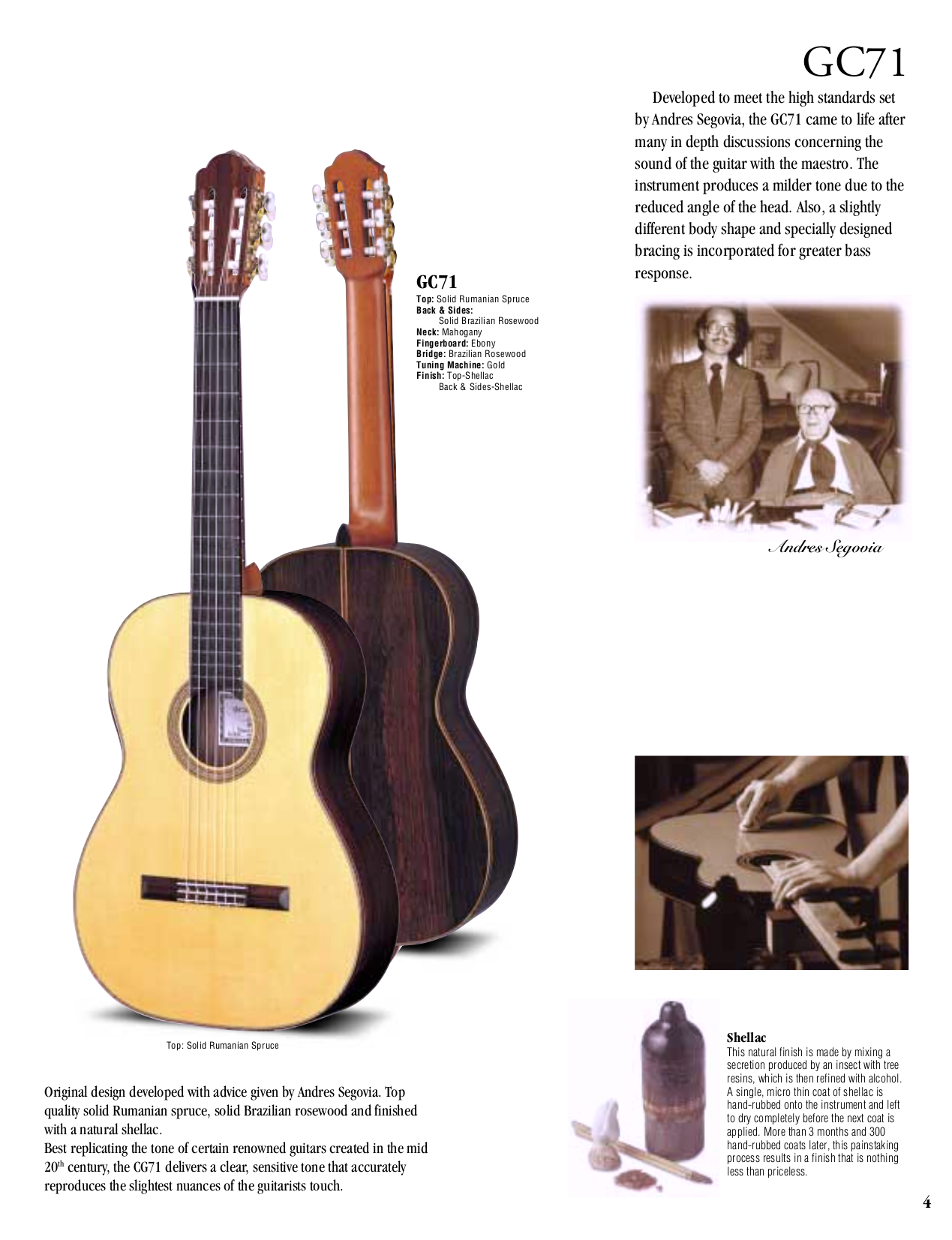 PDF manual for Yamaha Guitar GC41