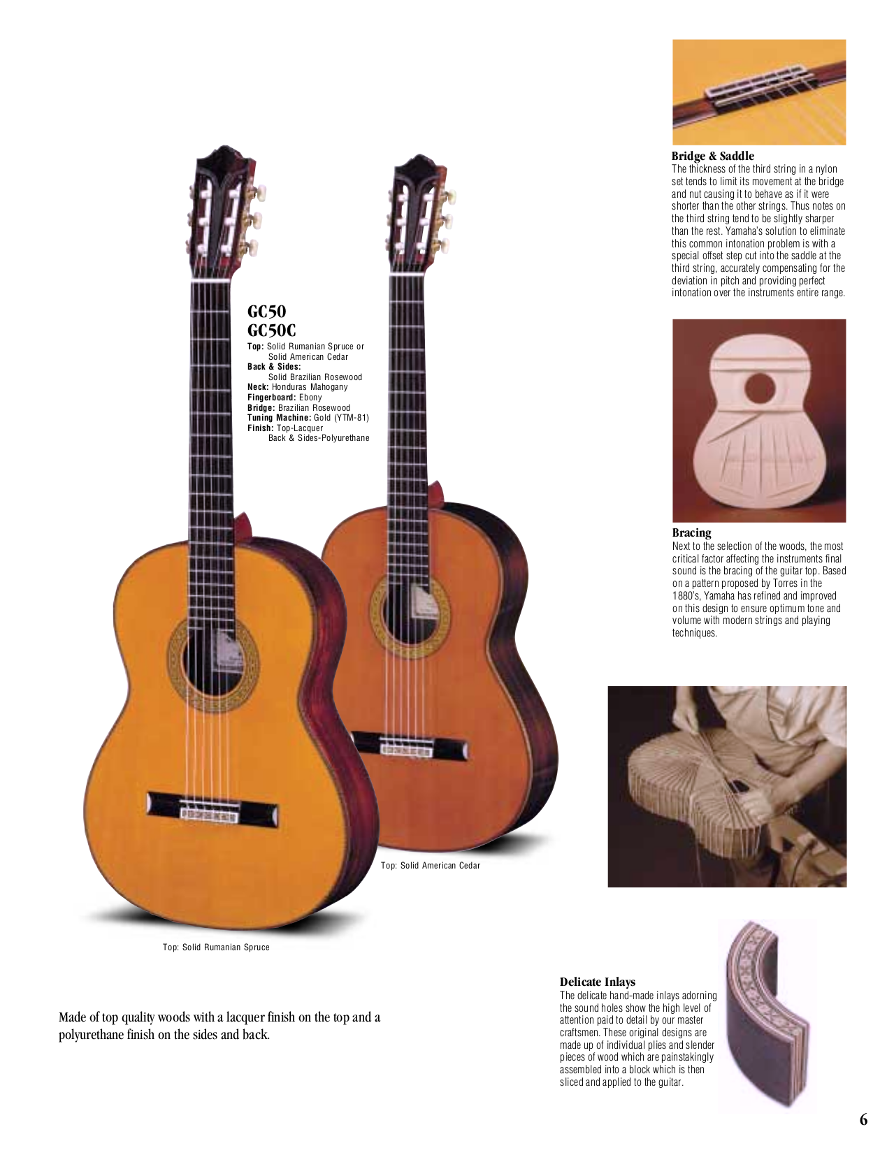 PDF manual for Yamaha Guitar GC41