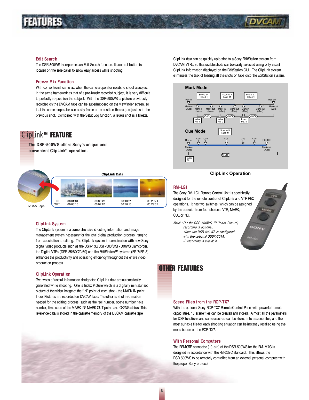 PDF manual for Sony Camcorders DSR-40