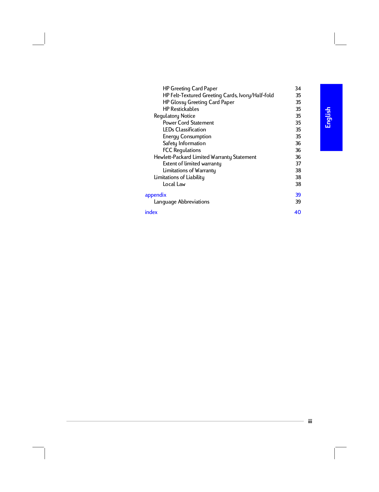 PDF manual for HP Printer Deskjet 1220c
