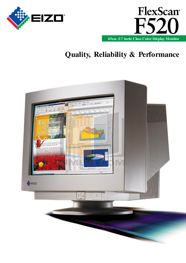Download free pdf for Eizo FlexScan F520 Monitor manual
