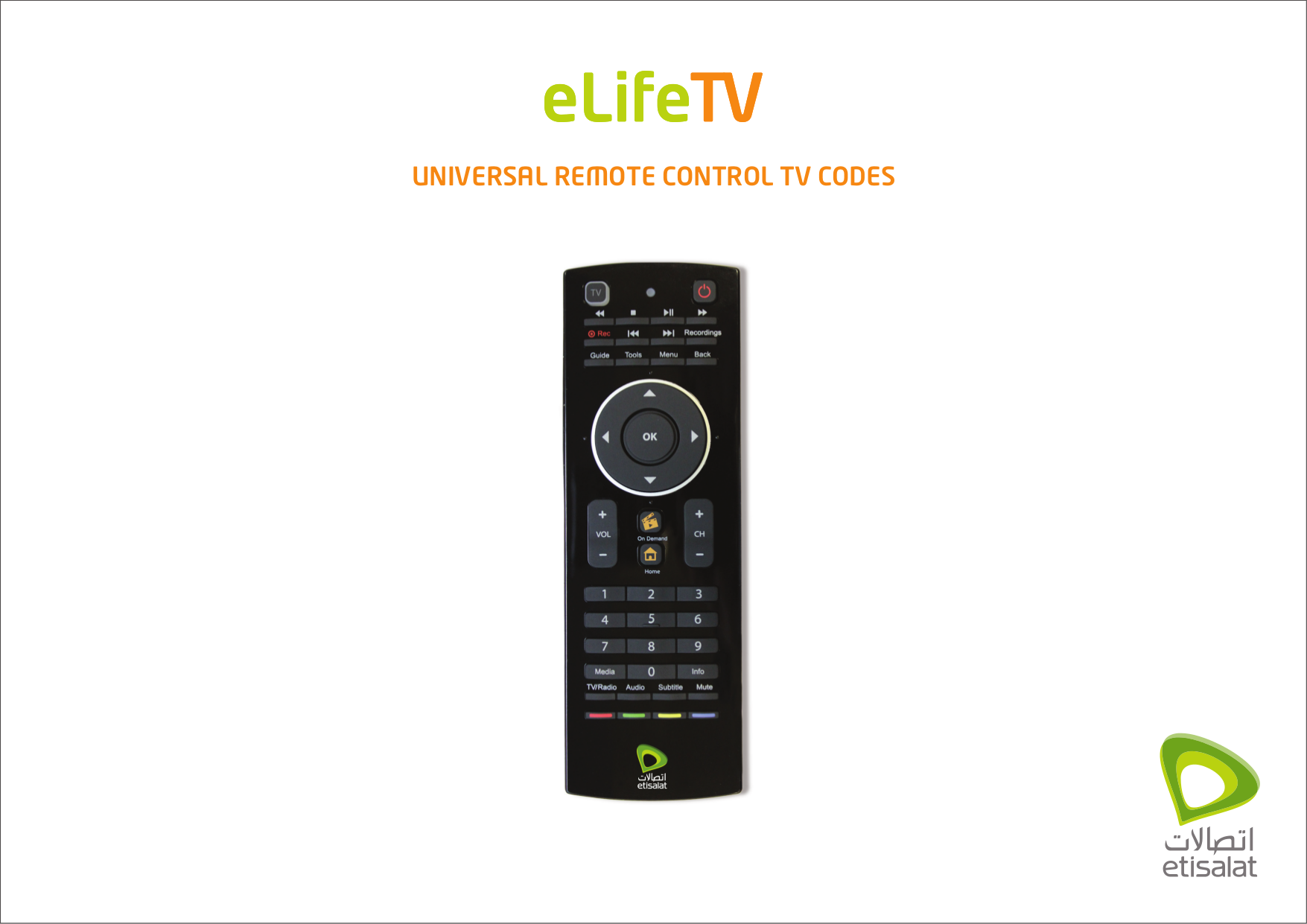 PDF manual for Philips Remote Control RC2573
