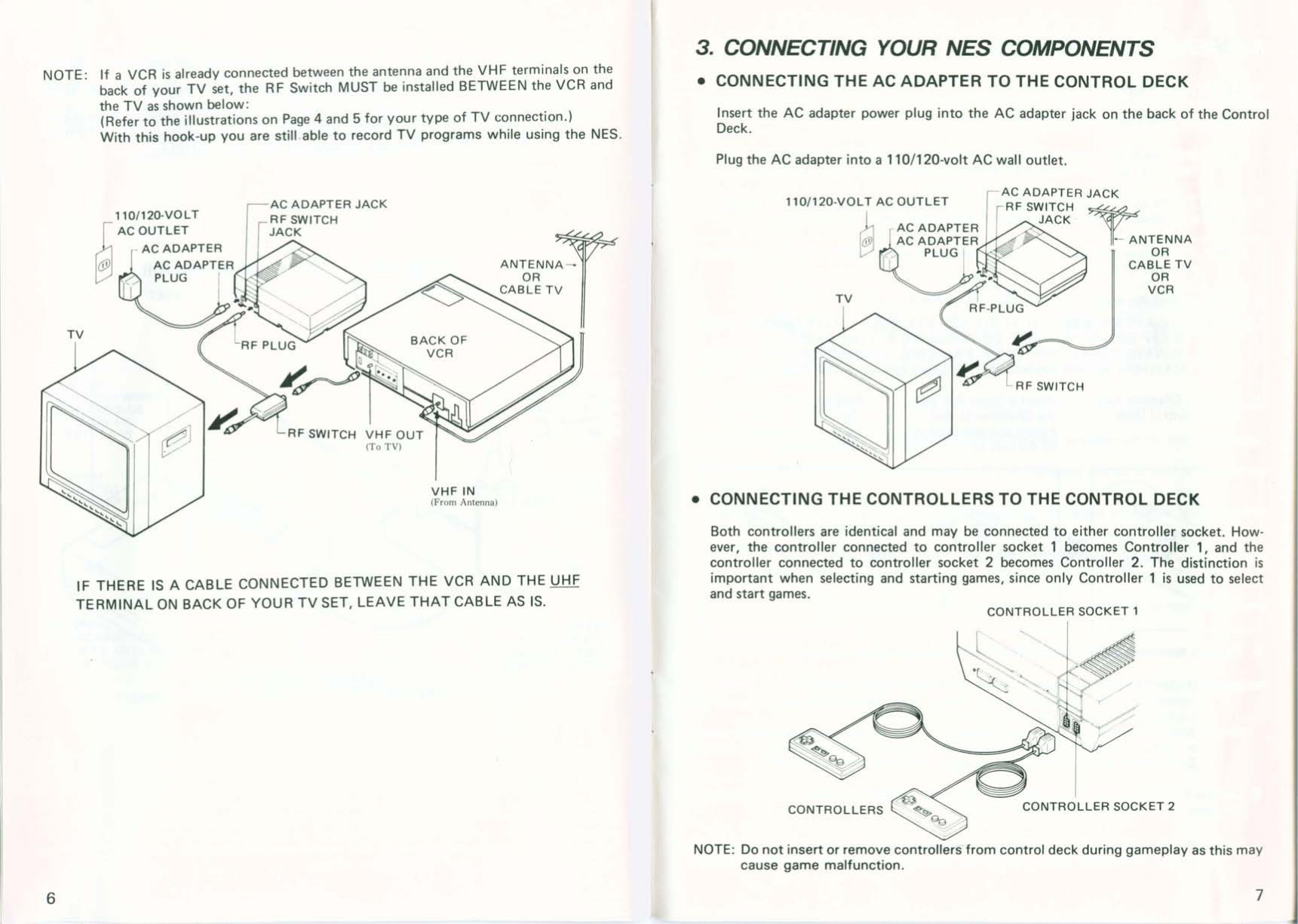 PDF manual for Nintendo Game Console e-reader