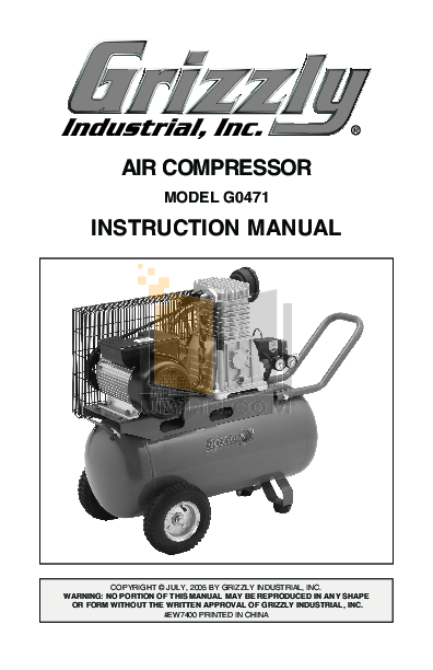 Air Compressors Manual - grouptracker