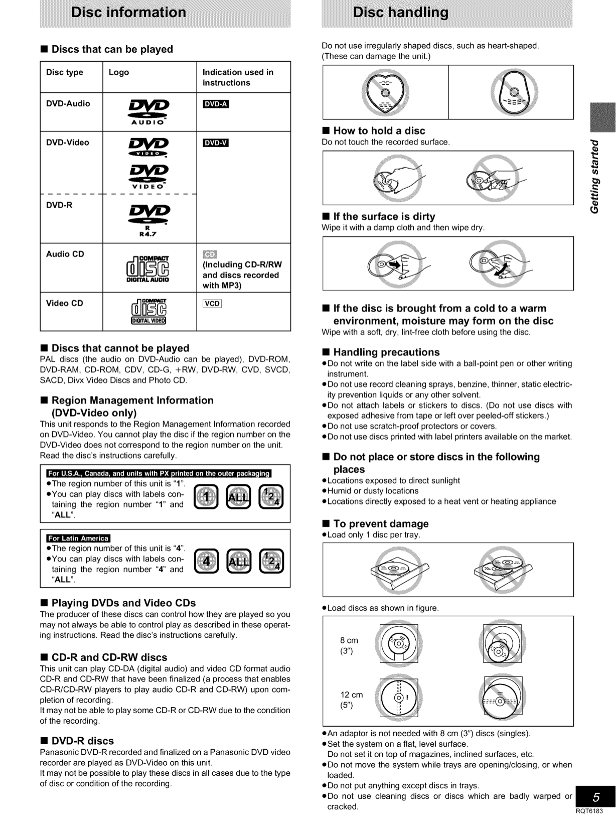 PDF manual for Panasonic Home Theater SA-HT75