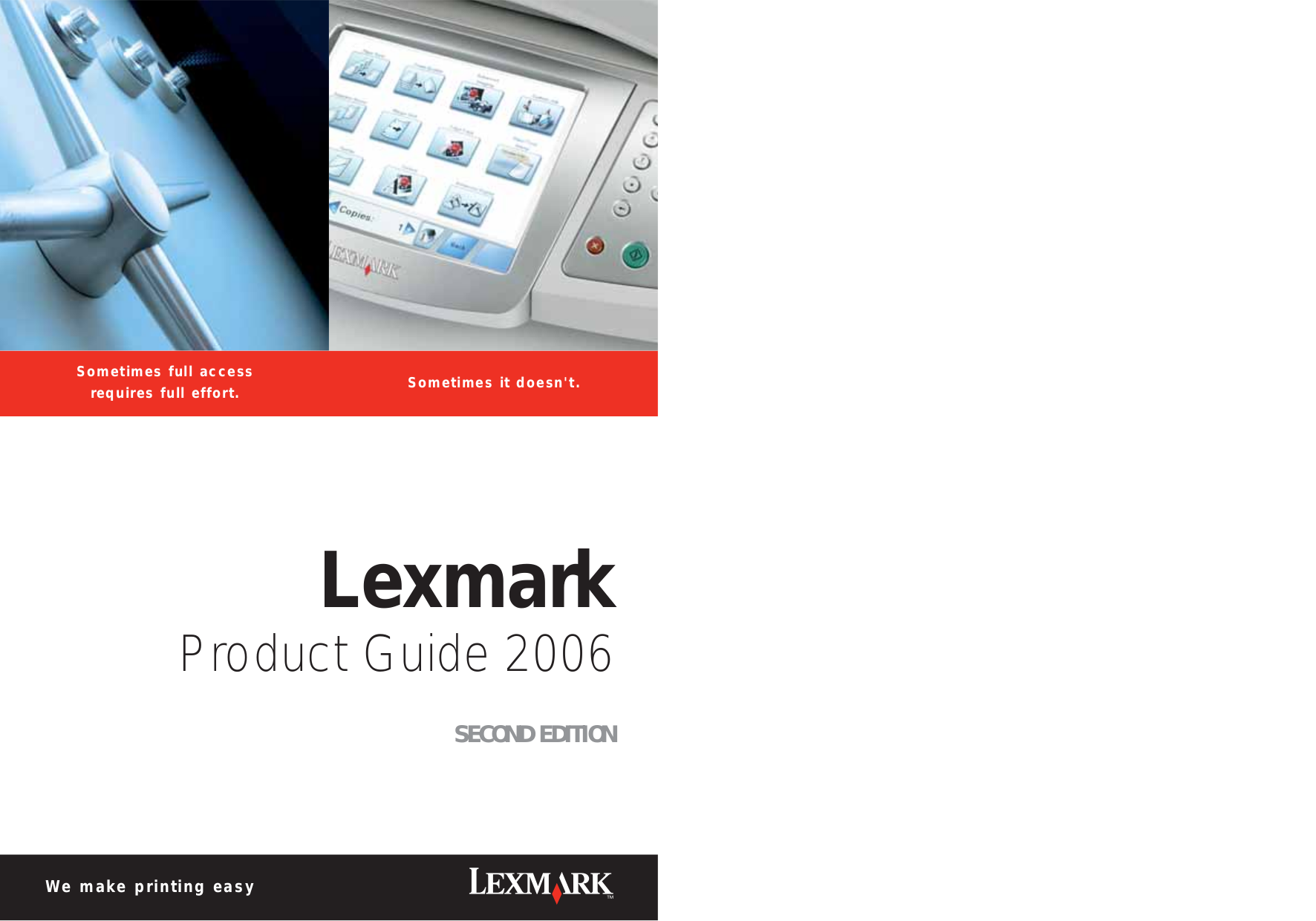 Download free pdf for Lexmark P315 Printer manual