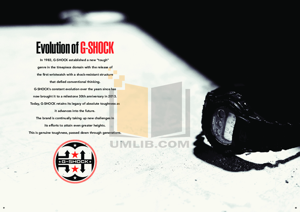 PDF manual for Casio Watch G-Shock G2900F-1V