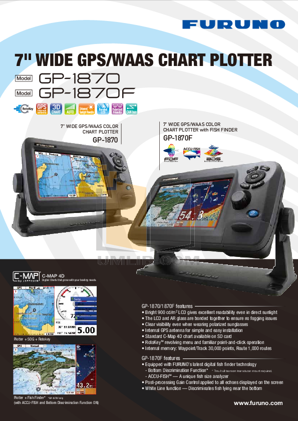 Download free pdf for Furuno GP-7000 GPS manual