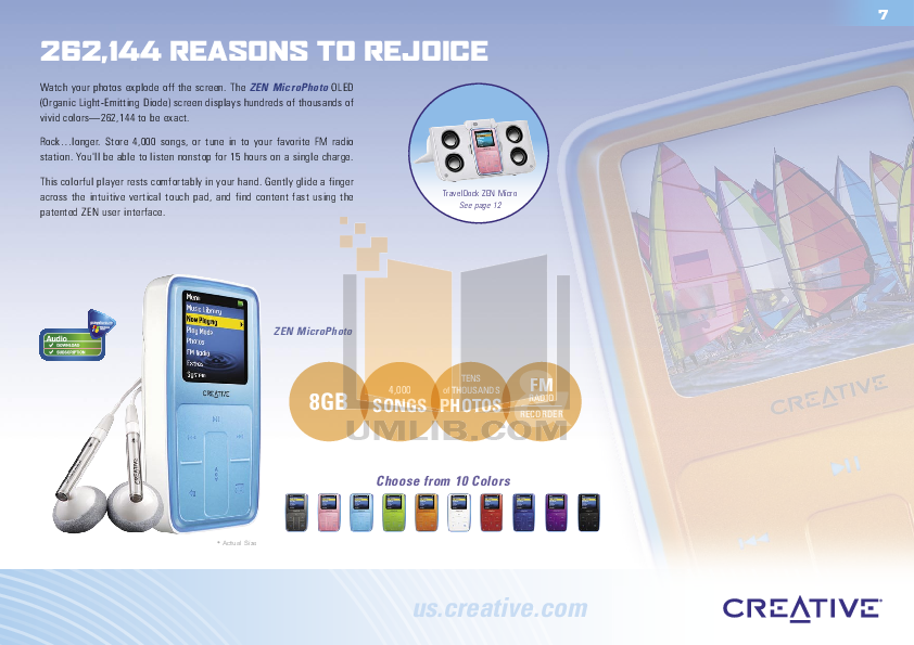 PDF manual for Creative Speaker System I-Trigue 3400