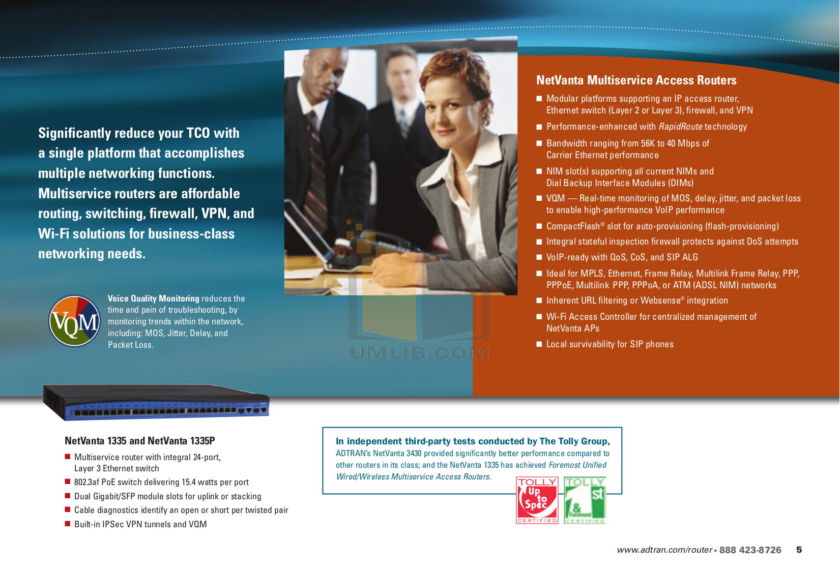 PDF manual for ADTRAN Router NetVanta 3448