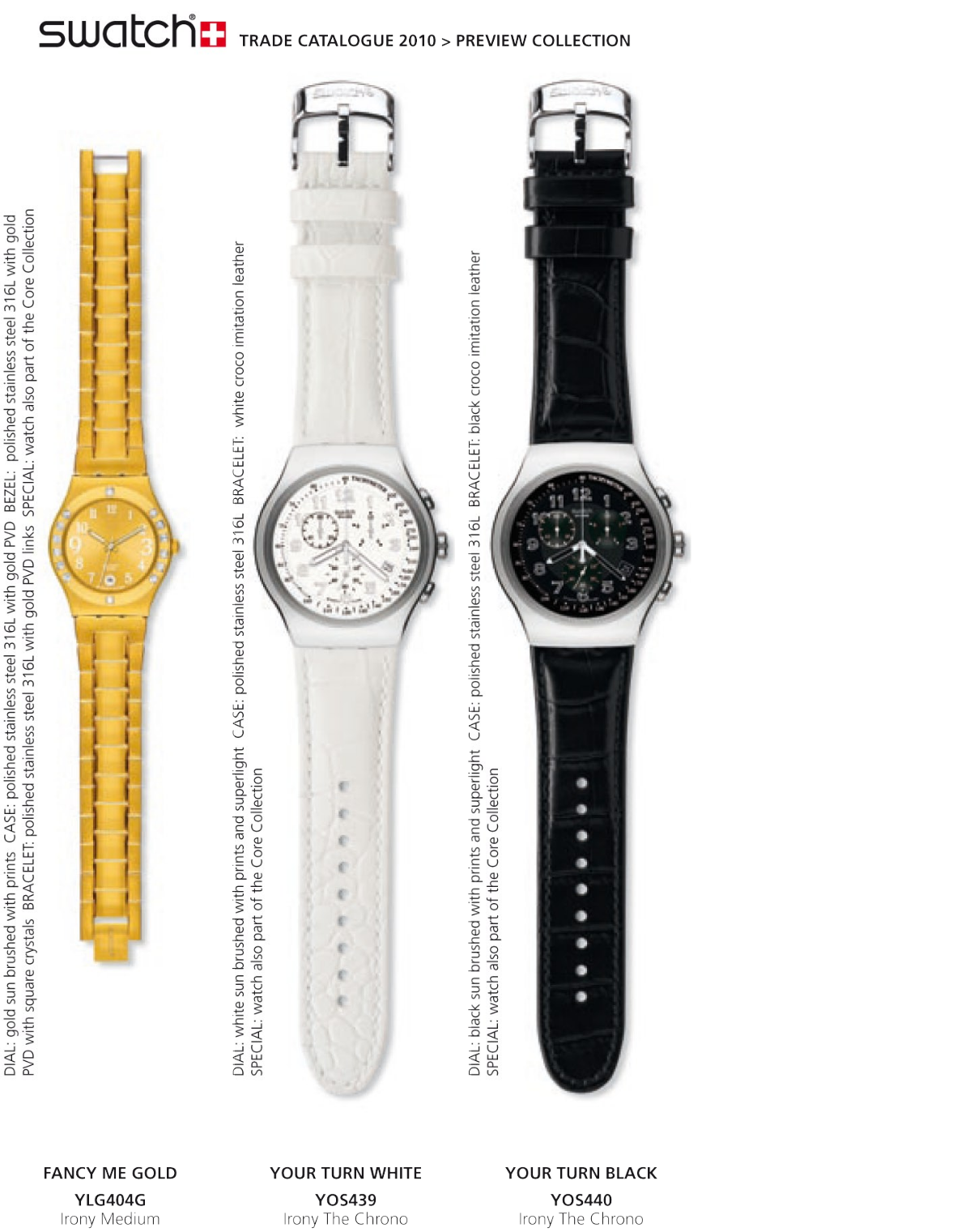 PDF manual for Swatch Watch YOS413