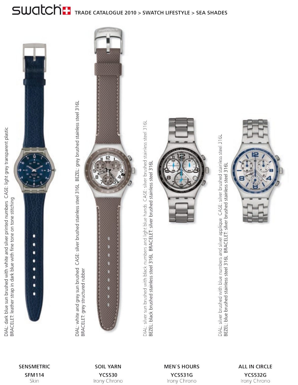 PDF manual for Swatch Watch YOS413