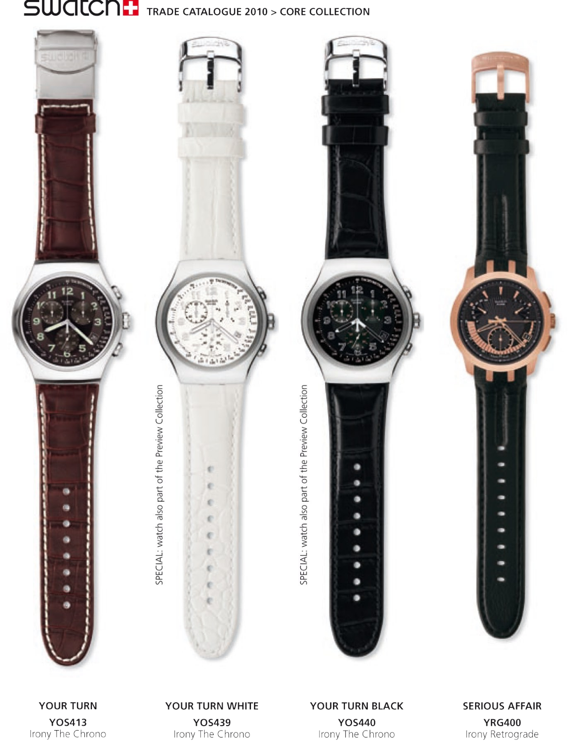 PDF manual for Swatch Watch YOS413