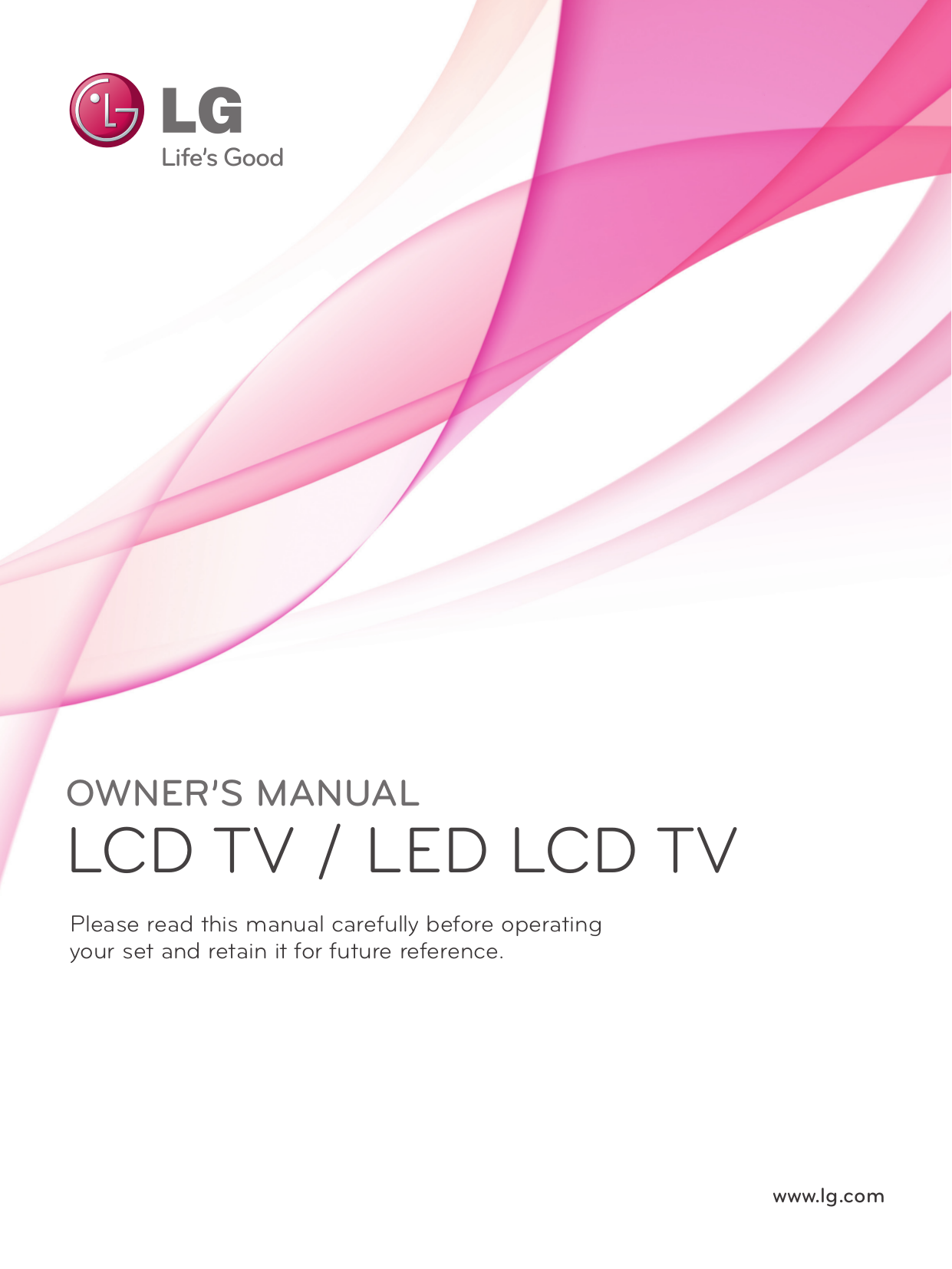 PDF manual for LG TV 42LD460