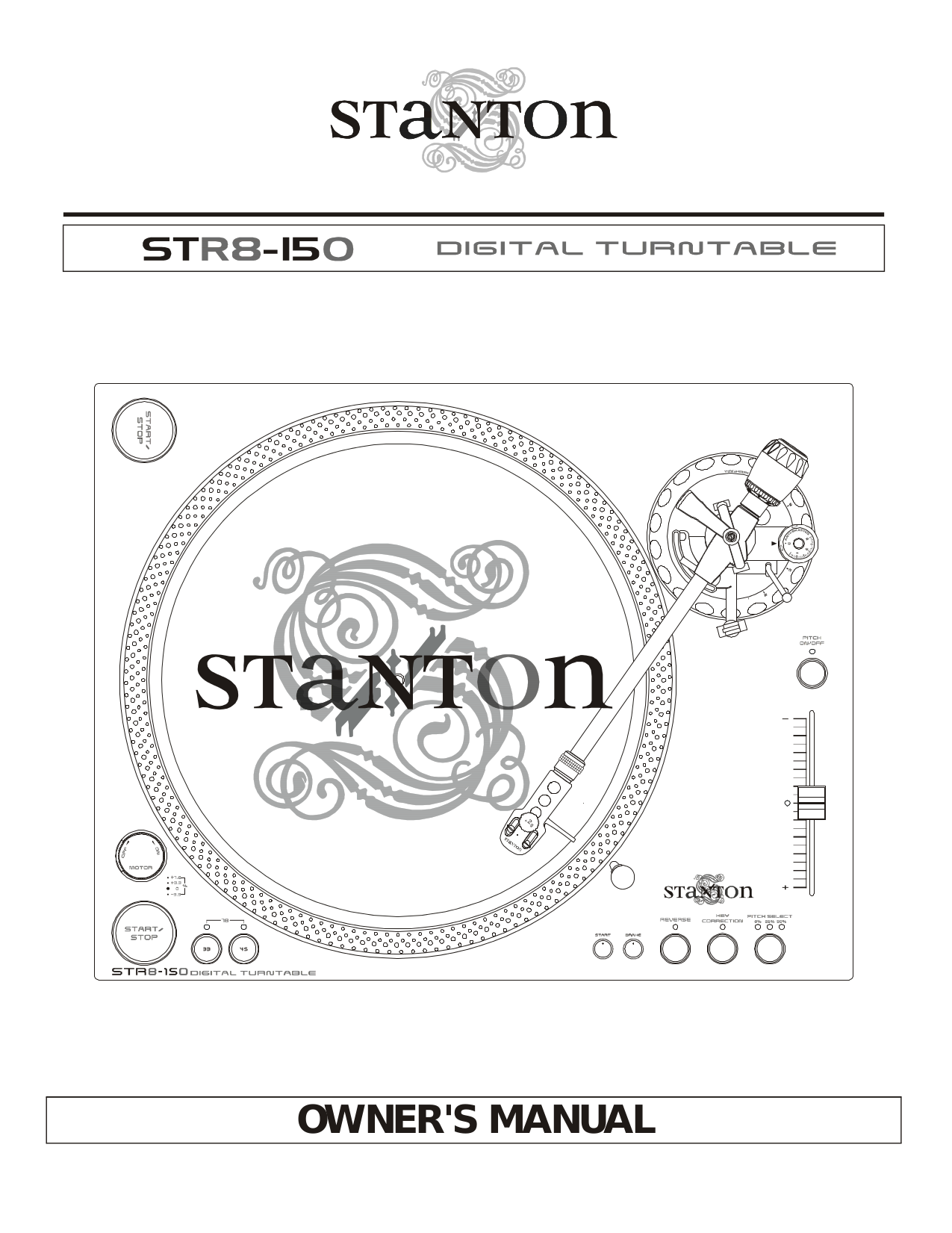Download free pdf for Stanton T.50 Turntable manual