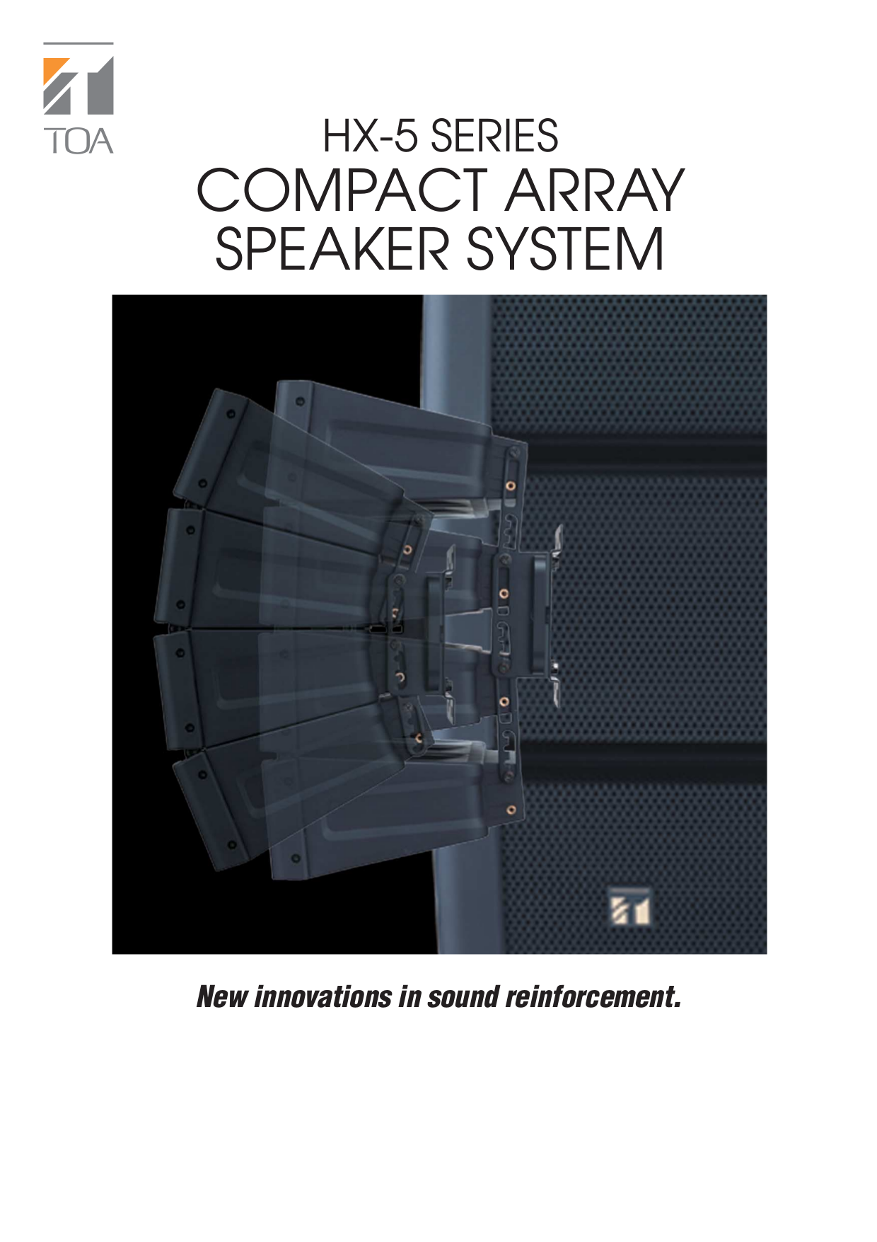 PDF manual for Toa Speaker HX-5