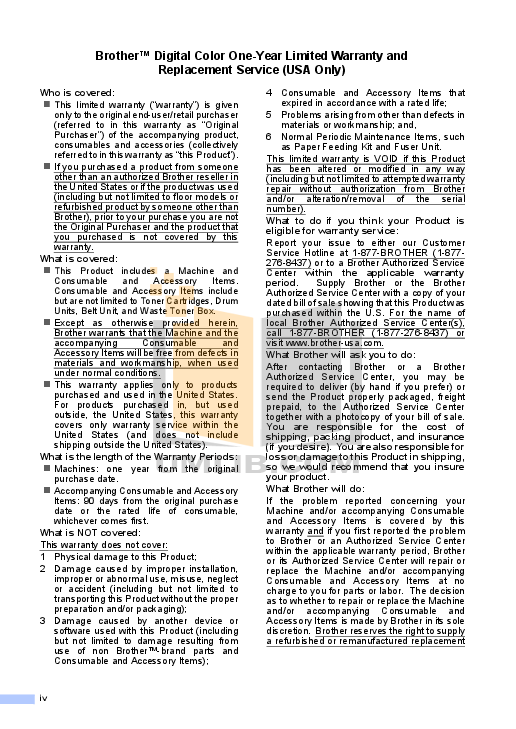 PDF manual for Brother Multifunction Printer MFC-210C