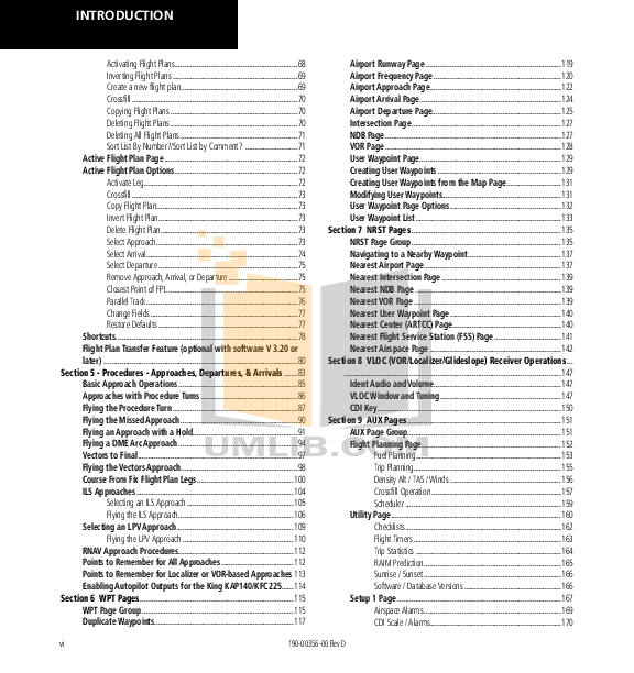 PDF manual for Garmin GPS GNS 430