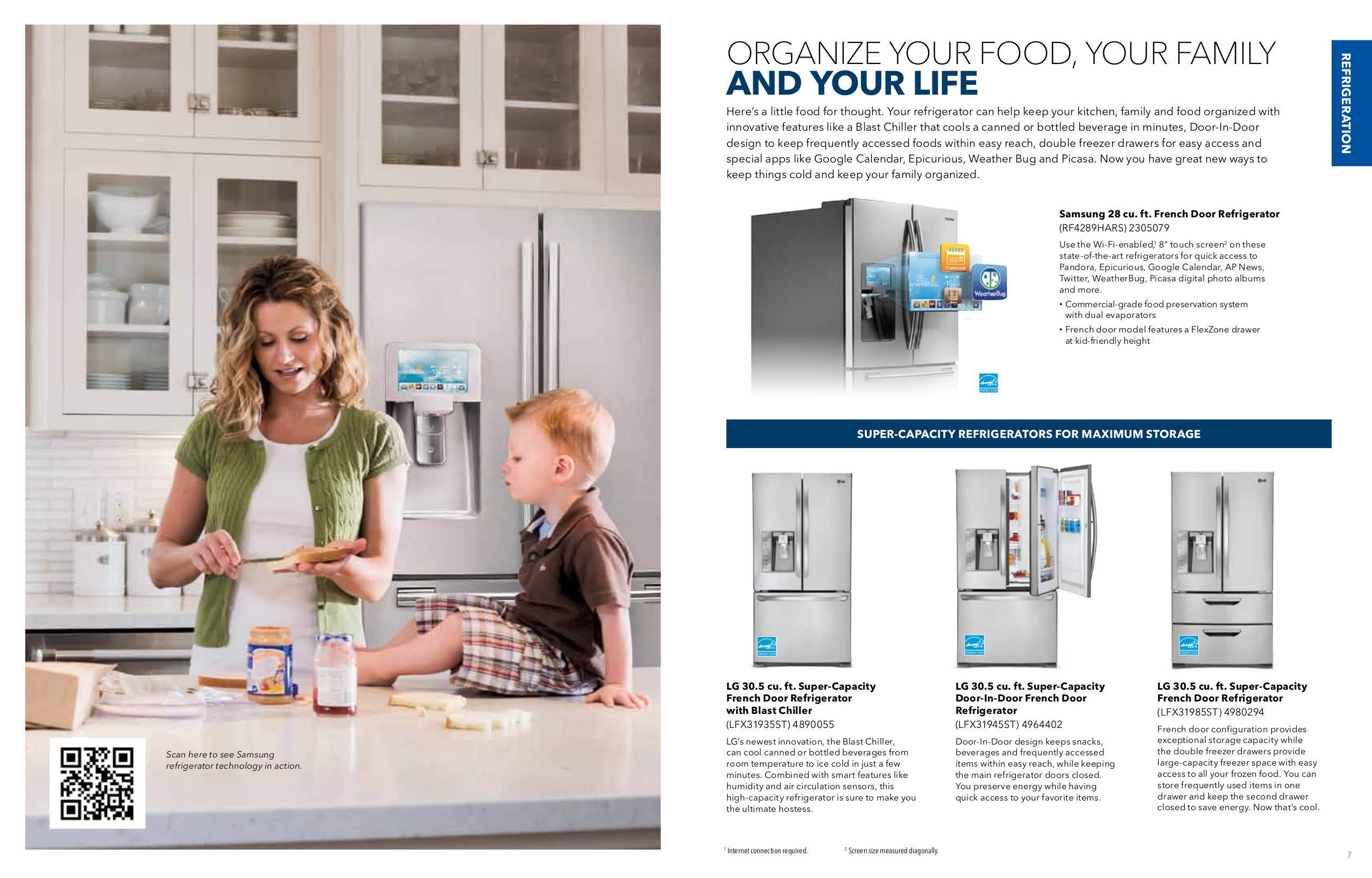 PDF manual for LG Refrigerator LFX25991ST