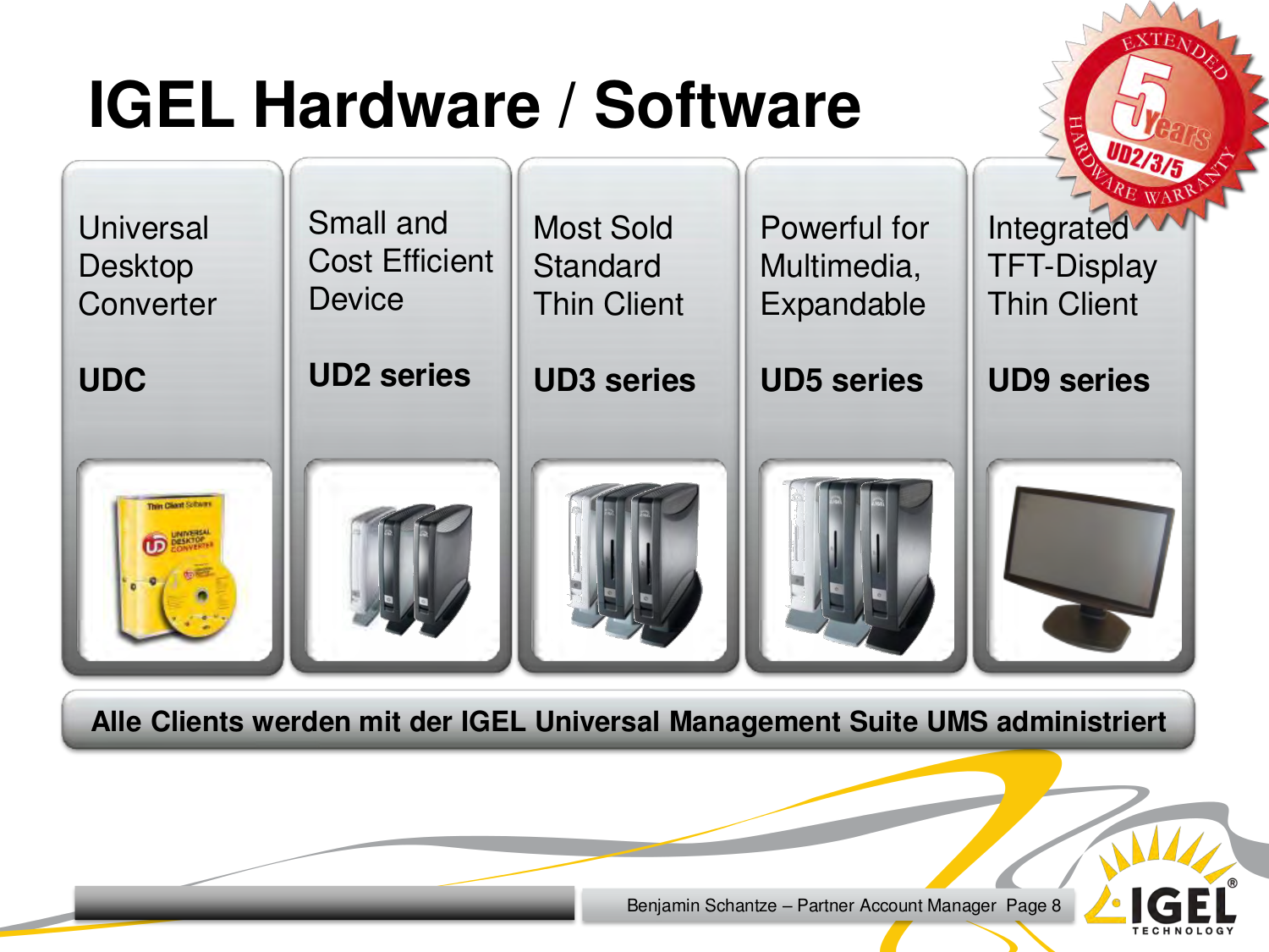 PDF manual for Igel Desktop UD2