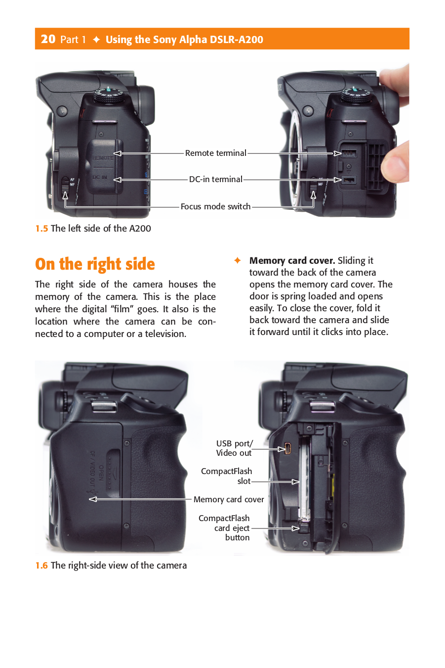 PDF manual for Sony Digital Camera DSLR-A200