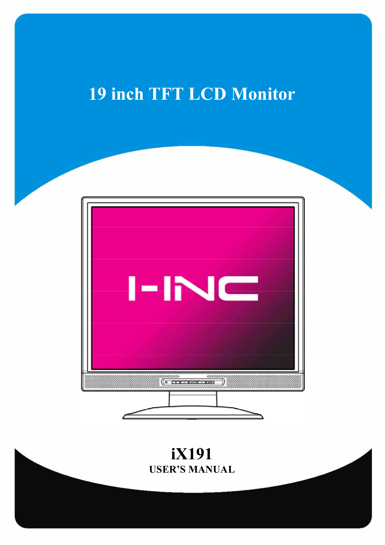 PDF manual for I-Inc Monitor iW171A