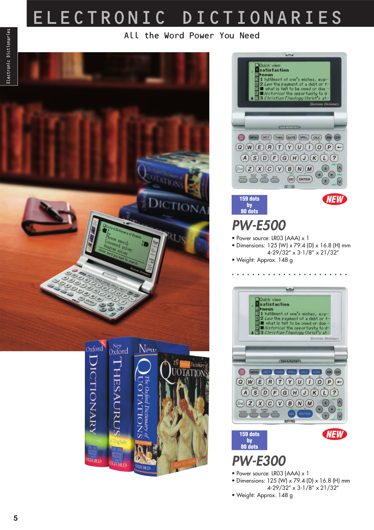 PDF manual for Sharp Calculator EL-506W