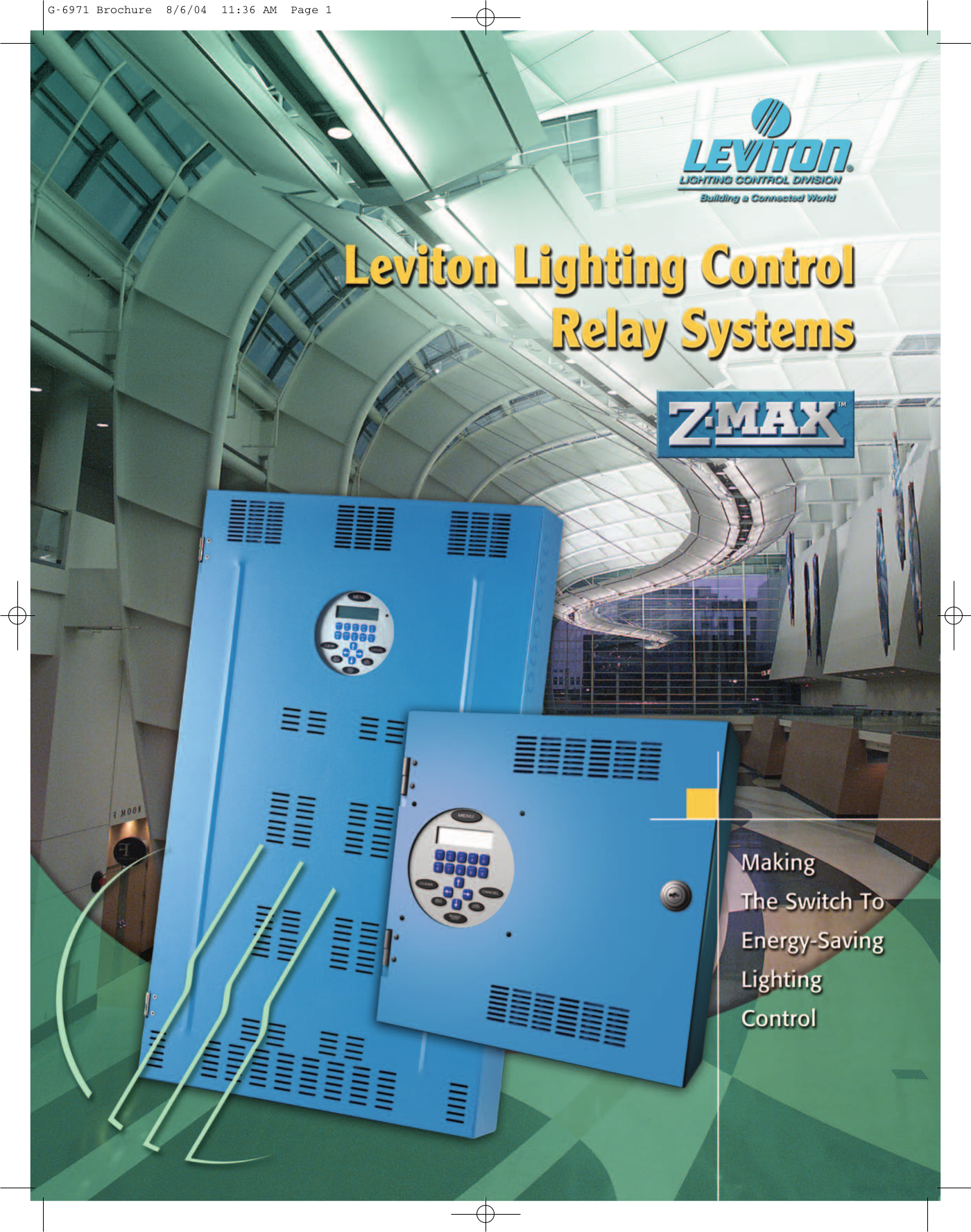 PDF manual for Leviton Other Z-MAX R48SD Relay Panels