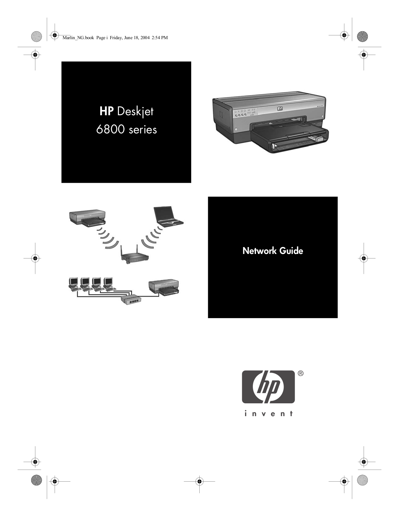 Download free pdf for HP Deskjet 6840 Printer manual