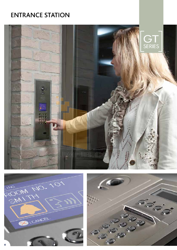 PDF manual for Aiphone Other GF-3F Intercoms