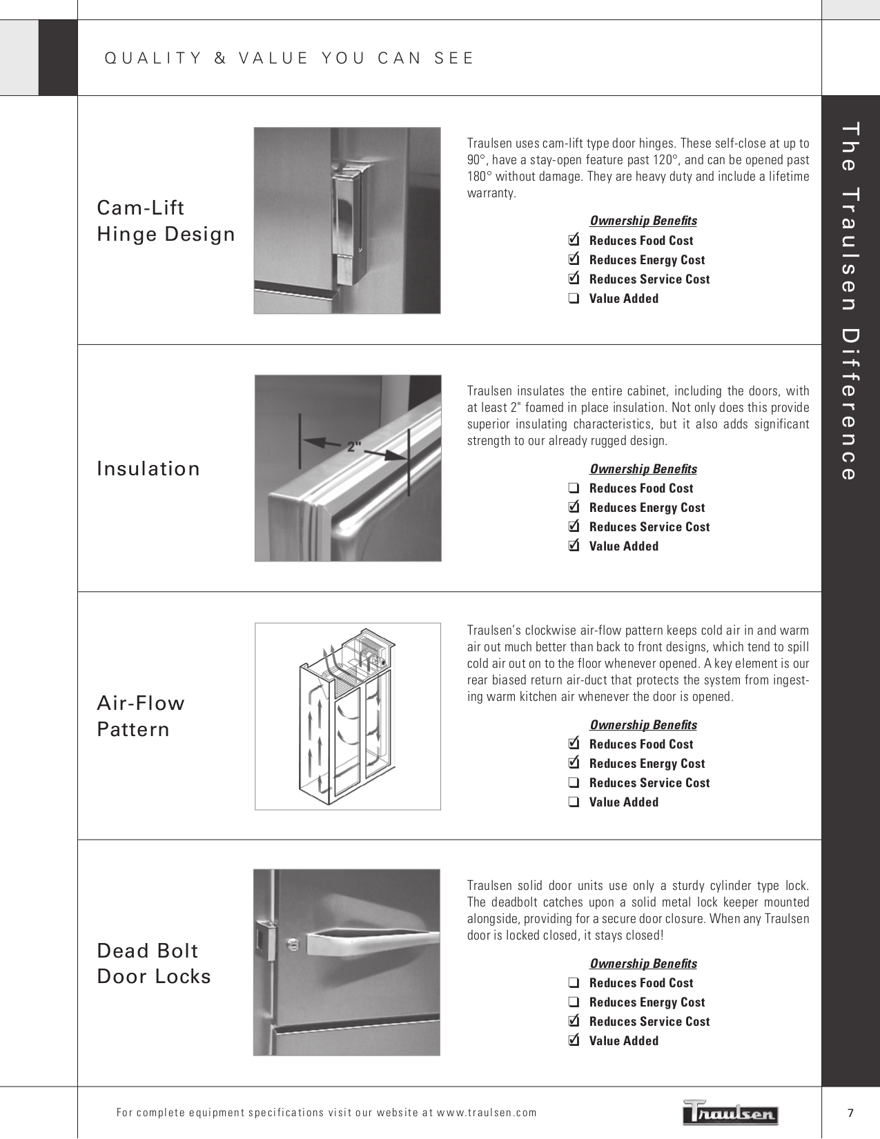 PDF manual for Traulsen Refrigerator RHT232WUT-FHS