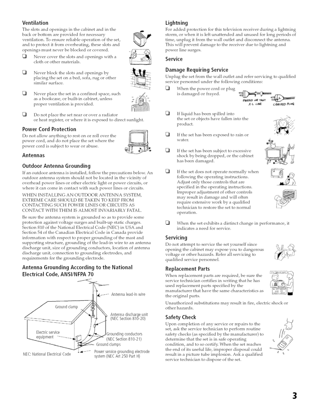 PDF manual for Sony TV WEGA KD-36XS955