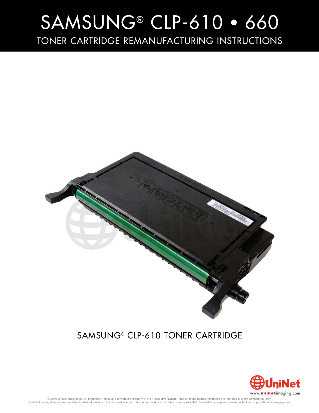 Download free pdf for Samsung CLP-610ND Printer manual