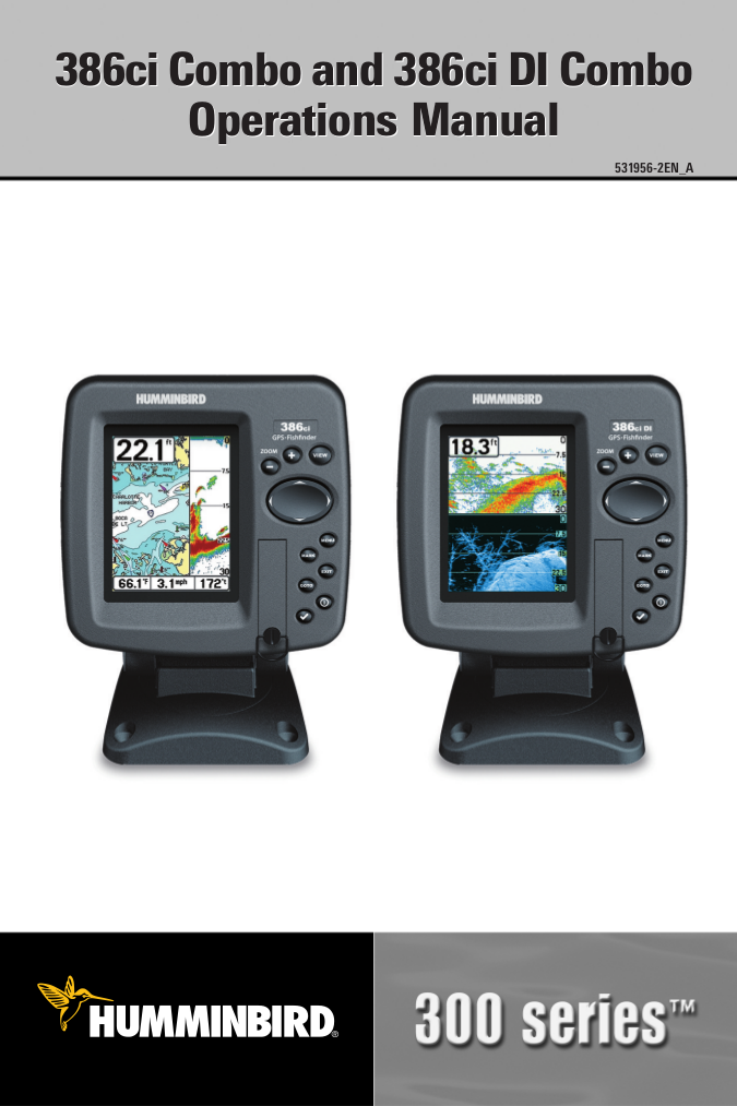 Download free pdf for Humminbird Platinum ID 600 GPS manual