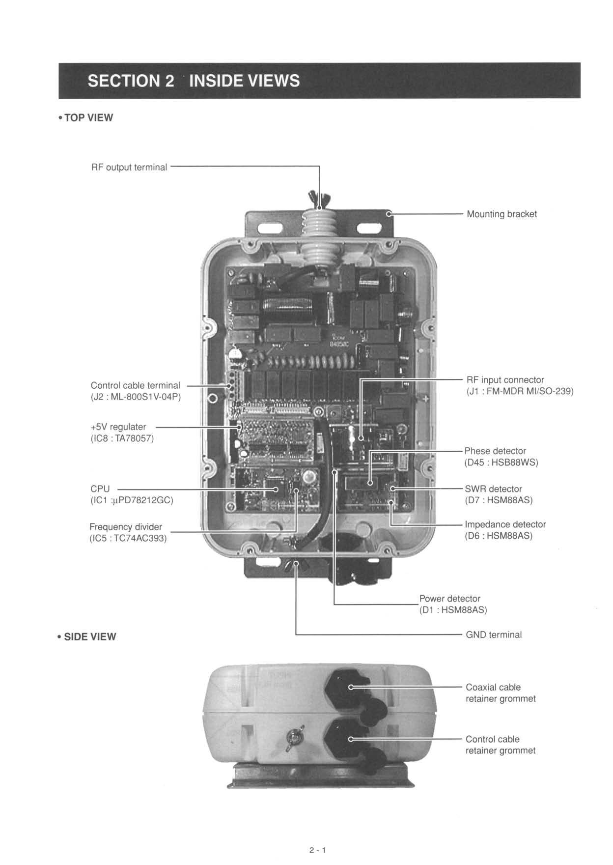 PDF manual for ICOM Other AH-4 Antenna Tuner