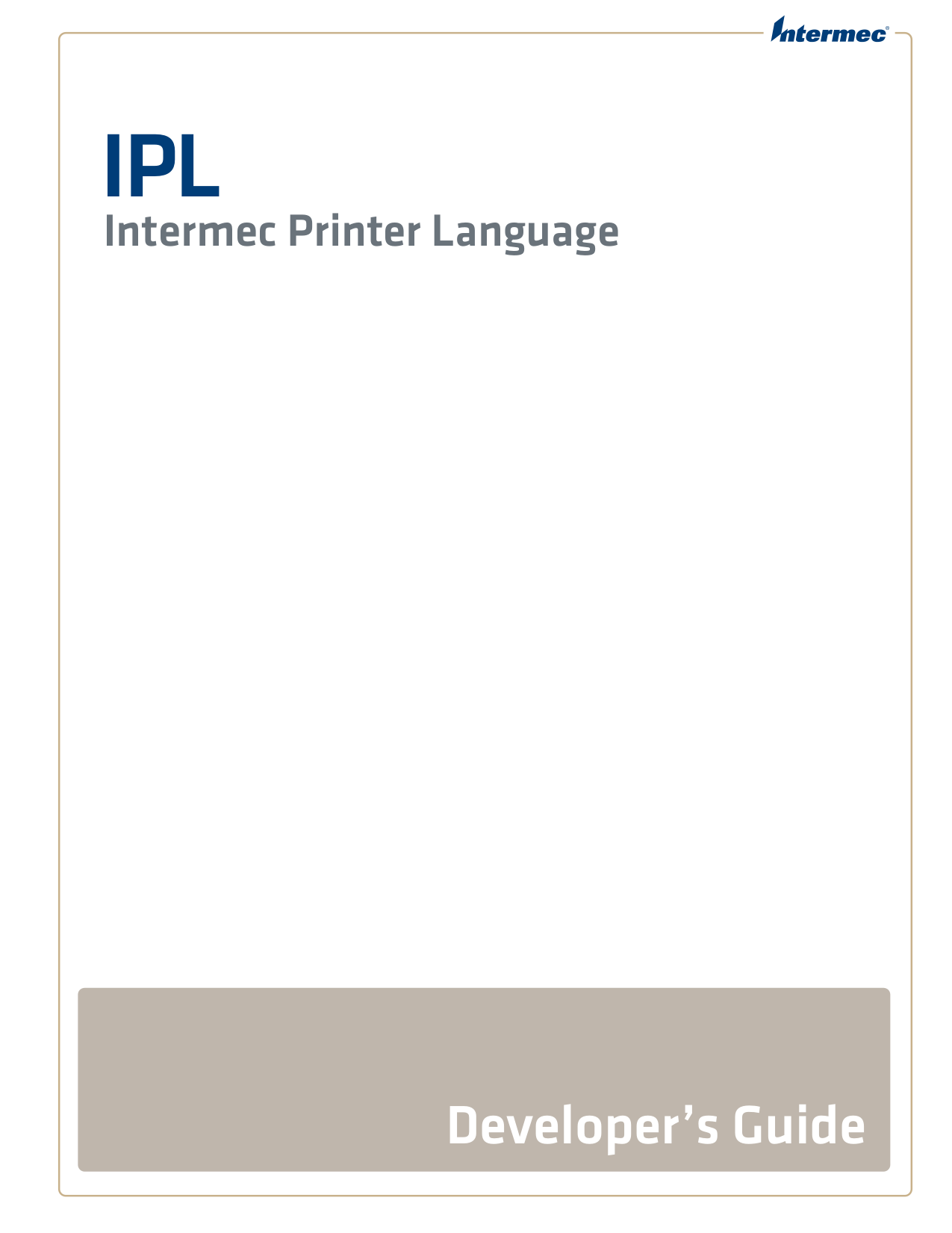 Download free pdf for Intermec EasyCoder PM4i Printer manual