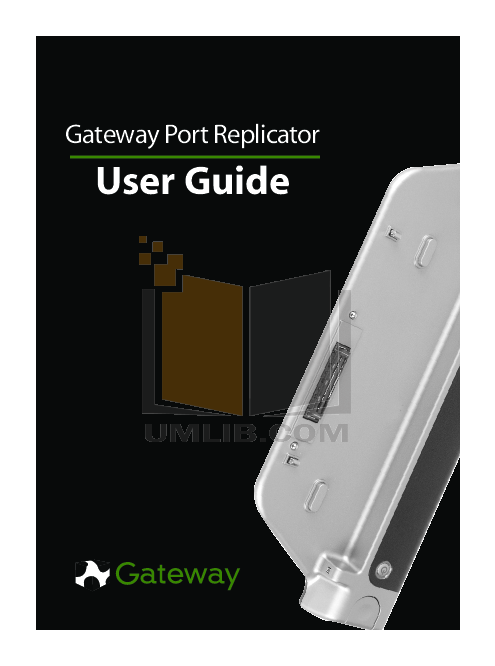 Download free pdf for Gateway M460 Laptop manual
