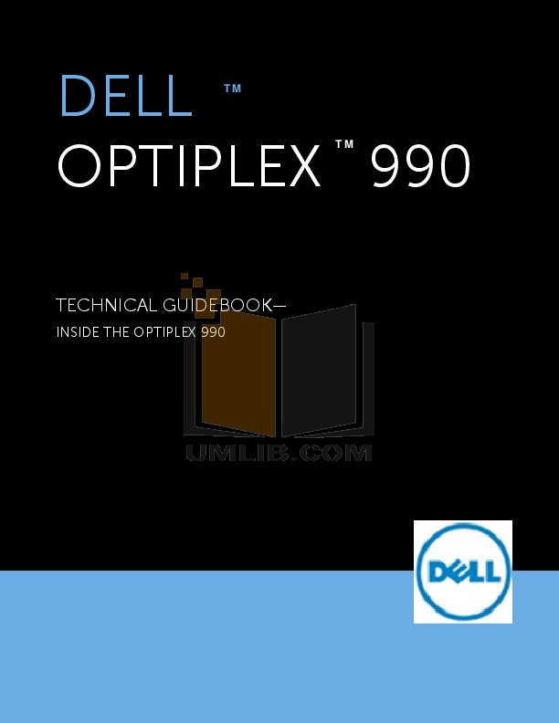 PDF manual for Dell Desktop OptiPlex 990 SFF