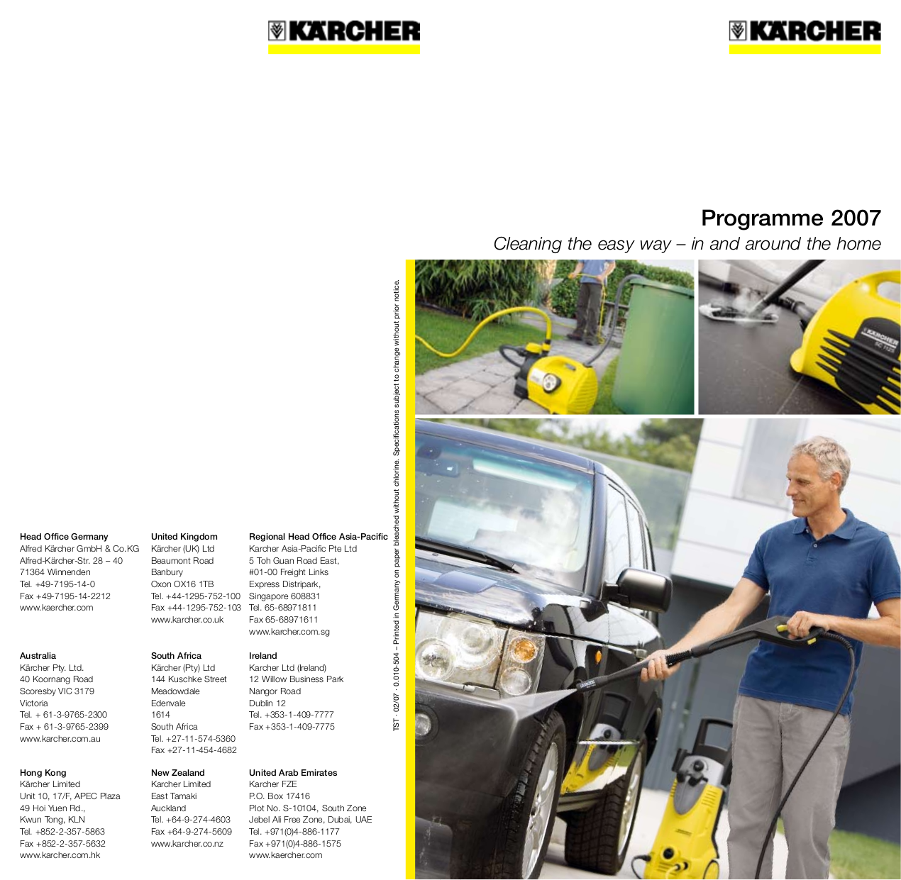 Download free pdf for Karcher K 330 M Pressure Washers Other manual