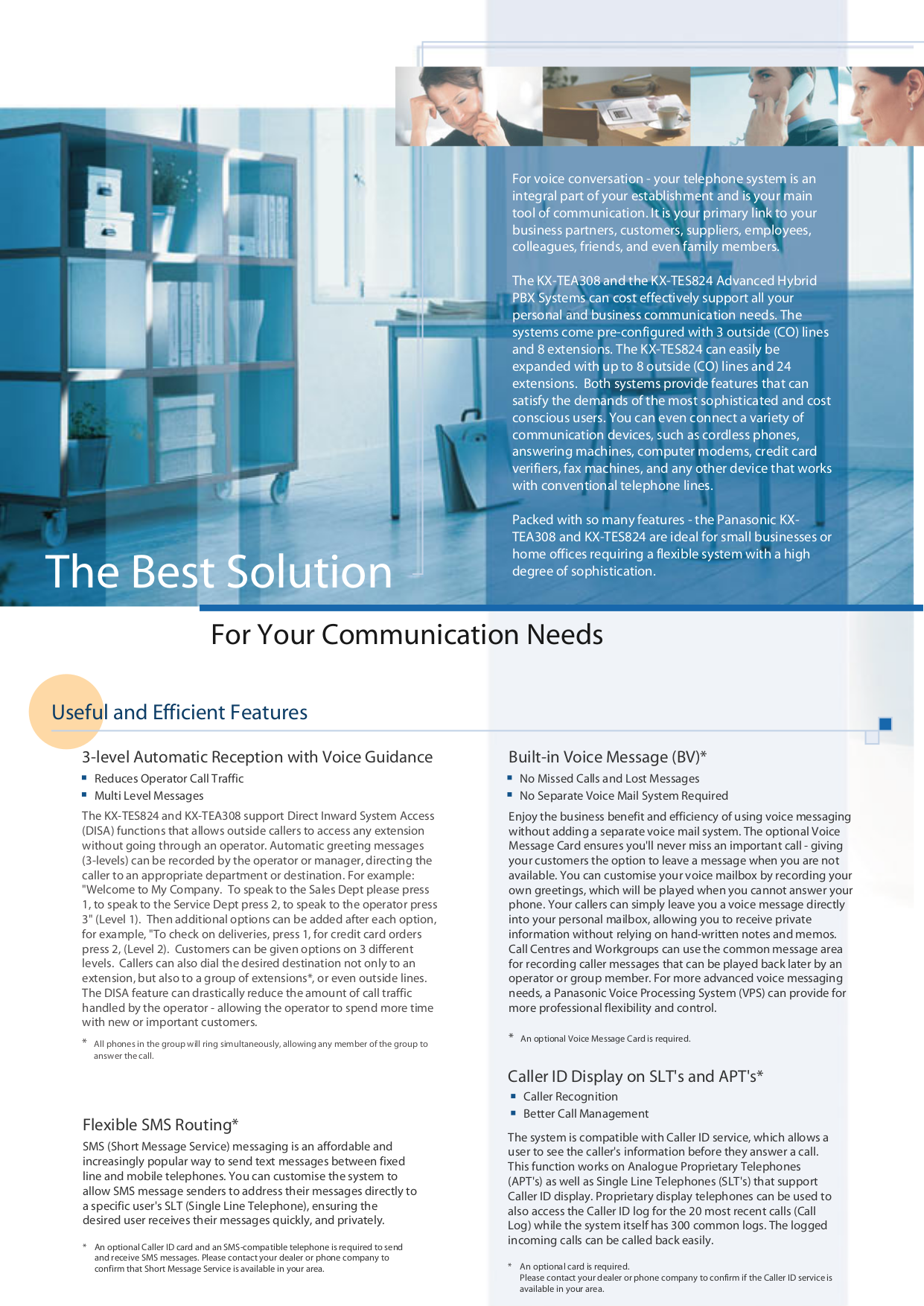 PDF manual for Panasonic Telephone KX-T7735